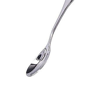 Creative Dinnerware Set, Decorative Swan Base Holder with 5 Forks or 5 Spoons for Coffee, Fruit,Dessert, Zinc Alloy Tableware Mirror Polished Spoon Fork Set (5 Spoons)