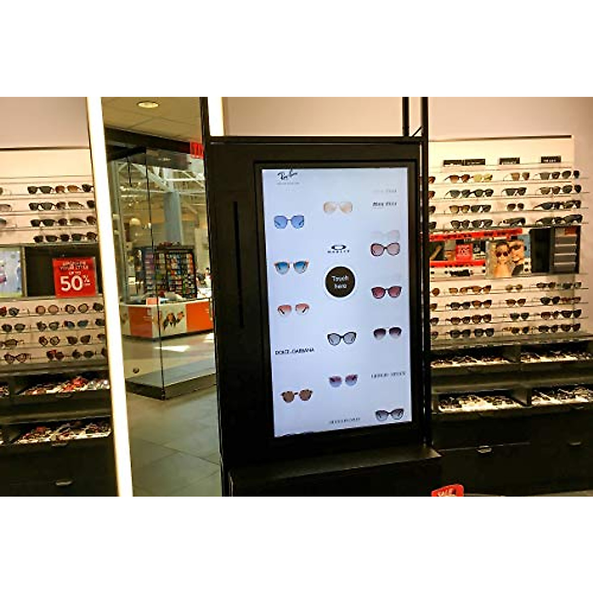 MP-PWB-64AF LCD Low Profile TV Wall Mount Design for Vertical or Portrait Mounting of 37" to 75" HDTV | Menu Wall Board Mount | Anti-Theft and Lockable (Suport VESA 400x600)