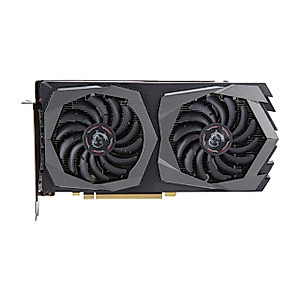 MSI Gaming GeForce GTX 1660 128-Bit HDMI/DP 6GB GDRR5 HDCP Support DirectX 12 Dual Fan VR Ready OC Graphics Card (GTX 1660 Gaming X 6G)