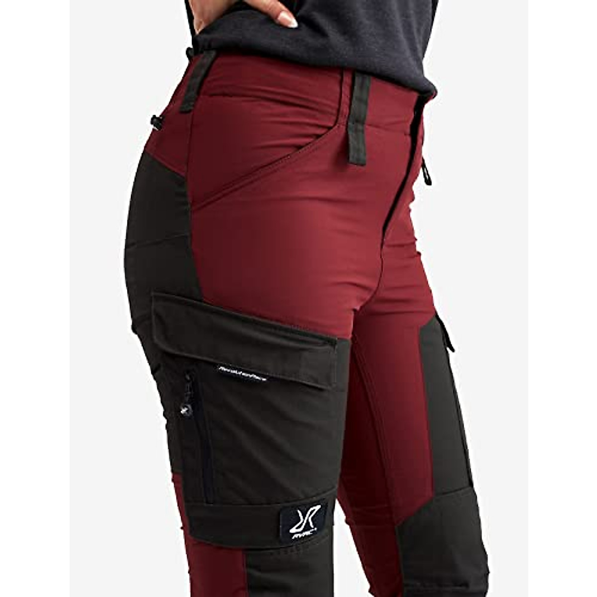 RevolutionRace Women’s GP Pants, Durable Pants for All Outdoor Activities, Bison Blood, XS