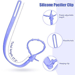 SHARE&CARE Baby Teething Toys for Girls and Natural Organic Fruit Feeder Pacifier/Baby Teether Chew Toys Fresh Food Feeder/ 1 Teethers and 1 Feeder with 3 Silicone Sacs(Purple)