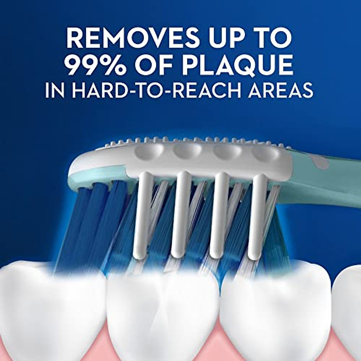 Oral-B CrossAction All In One Toothbrush, Soft, Deep Plaque Removal, 4 count