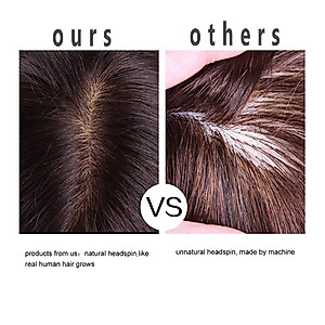 HAIRWAY Male Mannequin Head with 100% Human Hair 8 Inch Hairdresser Practice Cosmetology Styling Training Manikin Doll Head with Table Stand Clamp (Natural Black)