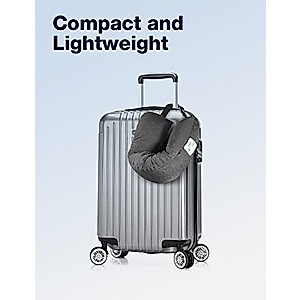 Rythboom 2 in 1 Pillow Speaker, Wireless Bluetooth Speaker with Stereo Sound, Adjustable Neck Pillow for Flight Travel Road Trips, Portable Washable Pillow for Home Office On The Go