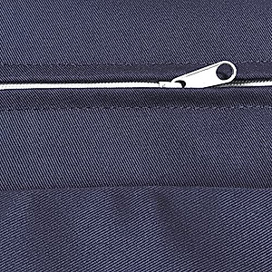 TECOSARA Patio Cushion Covers for 5 Pcs Patio Furniture Sets, 10 Covers for Seat and Back, Water Repellent Outside Cushion Covers Replacement