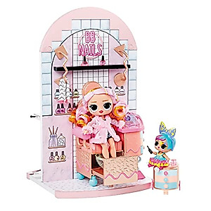 L.O.L. Surprise! Shine On Salon & Spa 5-N-1 Playset with 65+ Surprises- Working Waterfall, Light-Up Mirror, Full 360 Play and Accessories, Holiday Toy, Great Gift for Kids Girls Boys Ages 4 5 6+ Years Old