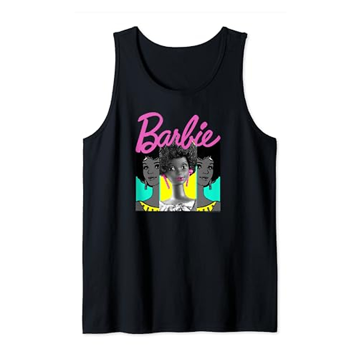 Barbie Triptych Portrait Tank Top