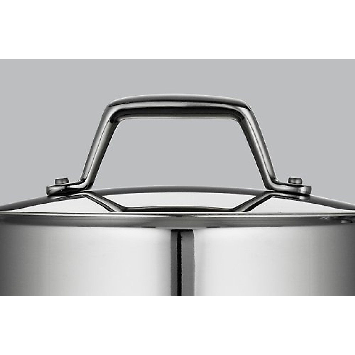 Tramontina Covered Sauce Pot Stainless Steel Tri-Ply Base 6 Quart, 80101/016DS
