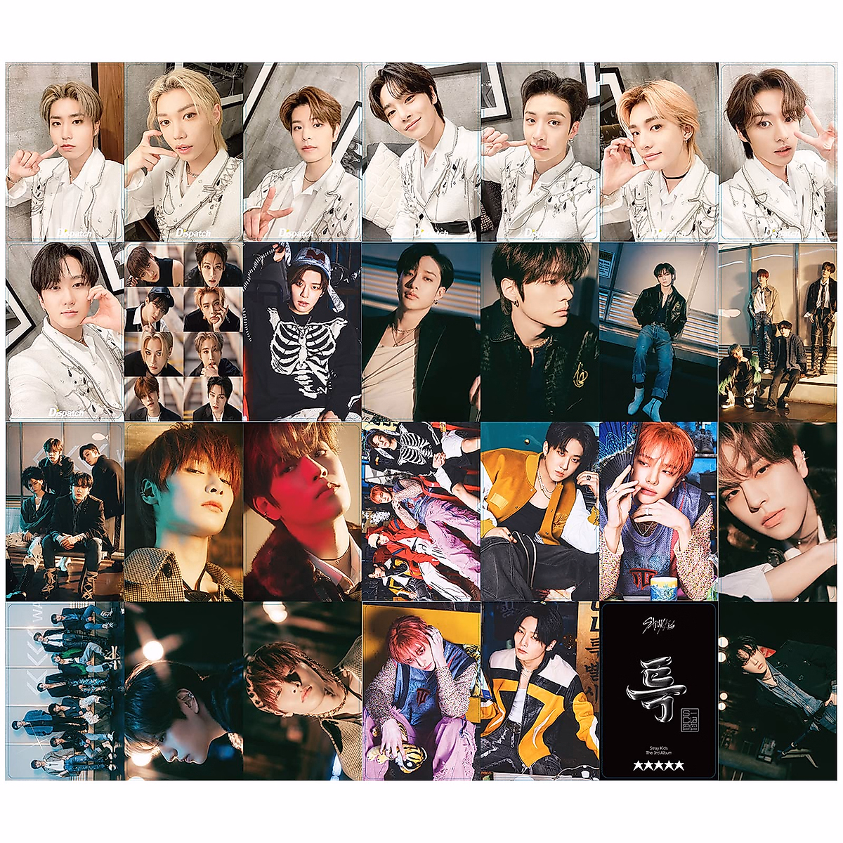 KPOPBP Stray Kids 5 Star Photocards New Album Lomo Card Set SKZ's Fans Gift Merchandise for Boys and Girls
