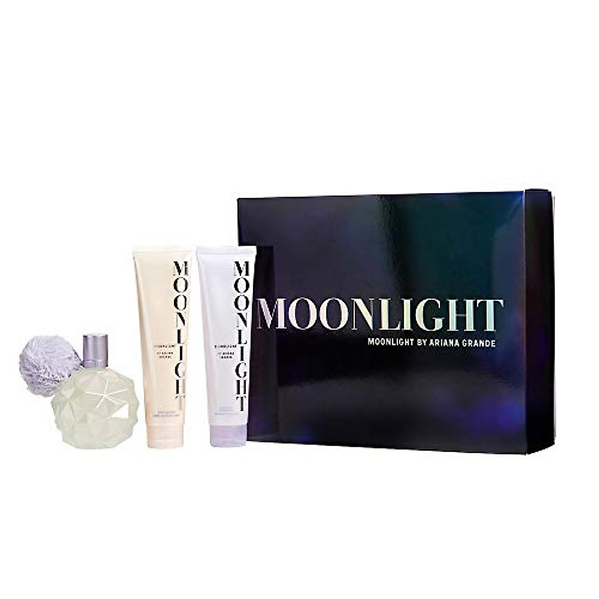 ARIANA GRANDE Ariana grande moon light by ariana grande 3 piece gift set - 3.4 oz eau de parfum spray, 3.4 oz body lotion, 3.4 oz show, 3.4 Fluid Ounce