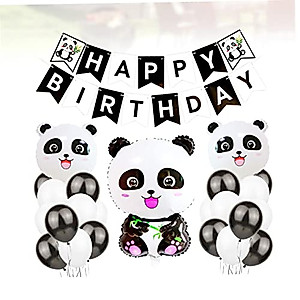 jojofuny 24pcs happy birthday ballons mylar balloons happy birthday balloons Party Supplies Cute Balloons garland balloon birthday decoration decorative balloon decorations set decorate