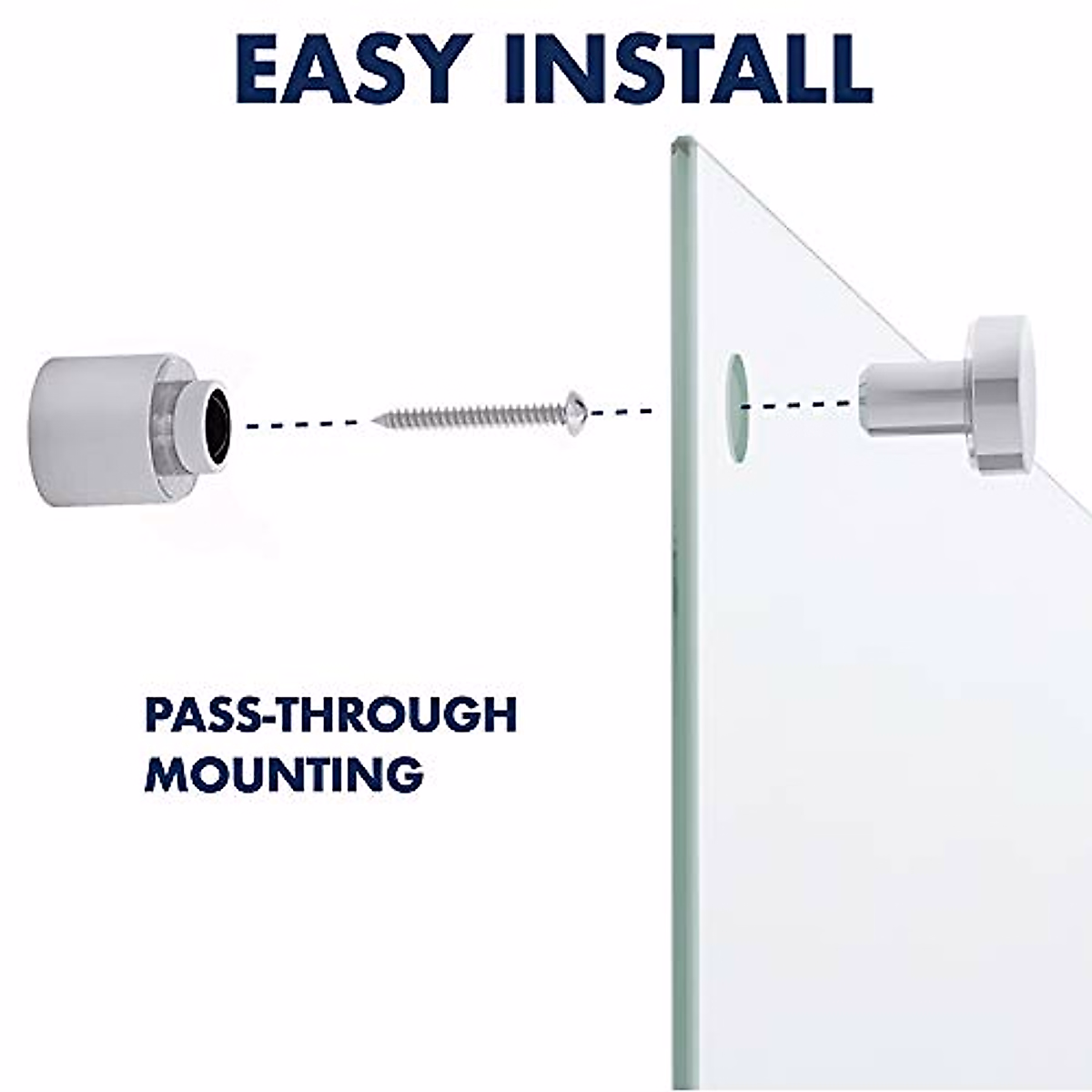 Quartet Whiteboard, Glass Dry Erase Board, Non-Magnetic, 3' x 2', Infinity Frameless Mounting, Frosted Surface, Accessory Tray, and 1 Dry Erase Marker (G3624F)