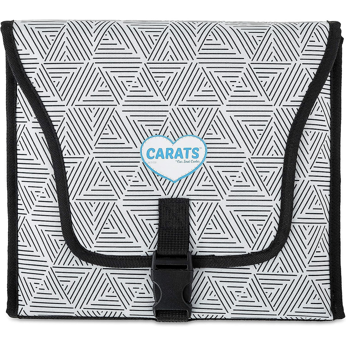 Carats Car Seat Cooler for Baby with COOLTECH - Baby Car Seat Cooling Pad (GEO)