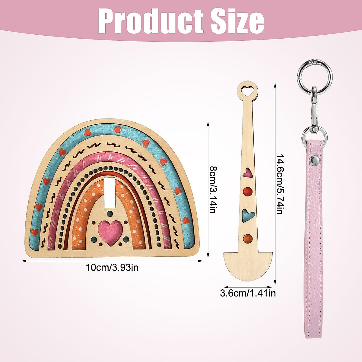 Wrist Yarn Holder, Portable Yarn Holder with Wrist Strap Stand Leather Wristband Yarn Dispenser Yarn Ball Minder Storage Wood Yarn Spinner Knitting Crocheting Supplies Gift for Craft Lovers