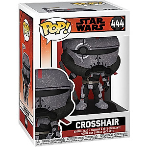 POP Star Wars: Bad Batch - Crosshair Funko ! Vinyl Figure (Bundled with Compatible Box Protector Case), 3.75 inches, Multicolored