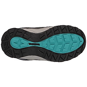 Vasque Kids Breeze Waterproof Hiking Boot, Magnet/Baltic, 13 Medium