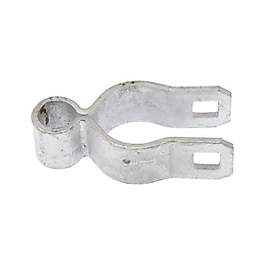 Chain Link Fence Gate Hinge Kit | Two 1 3/8" Female Hinges and Two 2 3/8" Male Hinges with Bolts and Nuts