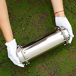 Kodeqian Time Capsule Anti-Corrosion Waterproof 304 Stainless Steel Capsule Container Durable for Granddaughter Future Graduation Gifts (16.3 Inch)