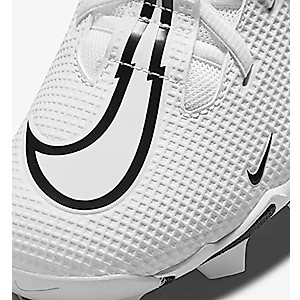 Nike Alpha Menace Pro 3 Men's Football Cleats (us_Footwear_Size_System, Adult, Men, Numeric, Medium, Numeric_11 Black/Black/White