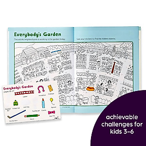 Highlights My First Hidden Pictures 2023 Activity Books for Kids Ages 3-6, 4-Book Set of Travel-Friendly Screen Free Seek and Find Fun with Stickers