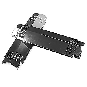 Hongso 14 9/16" Porcelain Steel Heat Plates Replacement for Home Depot Nexgrill 720-0830H, 5 Burner 720-0888, 720-0888N,720-0882A, 720-0882S, 6 Burner 720-0896B, 720-0898 Gas Grill (5-Pack)
