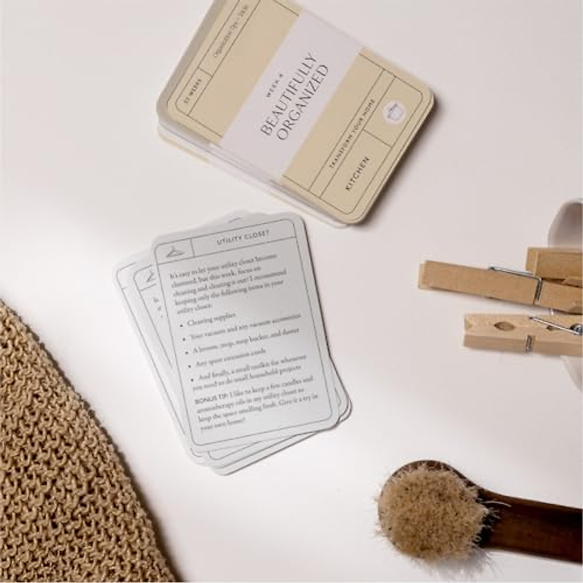 Beautifully Organized In 52 Weeks: A Home Organization Card Deck (Beautifully Organized Series)