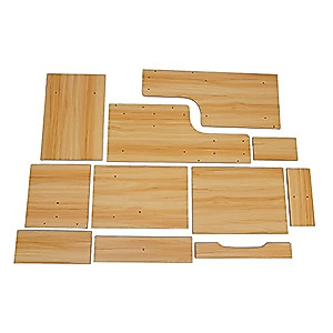 Nightstand Modern Side Table 2 Drawers Wood End Table with Storage Shelf for Bedroom,Living Room,Office,Hotel