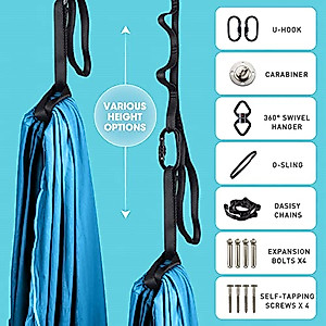 Therapy Swing for Kids with Special Needs (Hardware Included) Sensory Swing Cuddle Swing Indoor Outdoor Kids Swing Adjustable Hammock for Children with Autism, ADHD, Aspergers