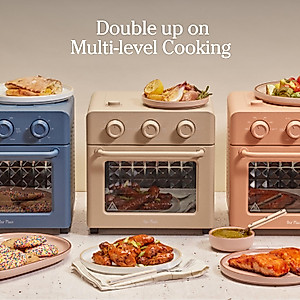 Our Place Wonder Oven Essentials Kit | Extra Air Fryer Basket & Nonstick Ceramic-Coated Bake Pan | Oven Safe, Eco-Friendly | Steam