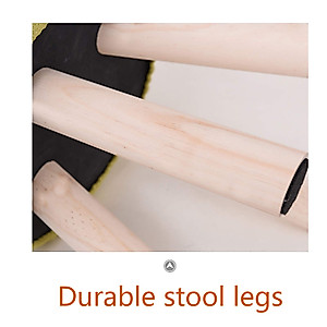 Solid Wood Small Stool Fashion Household Adult Sitting Pier Living Room Sofa Stool Low Stool Creative Fabric Small Bench Small Chair