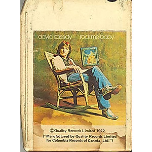 David Cassidy: Rock Me Baby 8 Track Tape