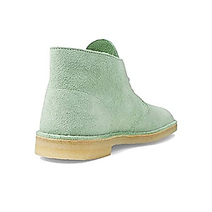 Clarks Desert Boot Light Green Suede 12 D (M)