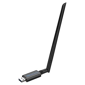 Blueshadow AC1200 USB WiFi Adapter - 2.4G/5G Dual Band Wireless Network Adapter for PC Desktop, MU-MIMO WiFi Dongle, USB 3.0, Supports Windows11/10/8/7/Vista/XP, /Mac OS X 10.5-10.15