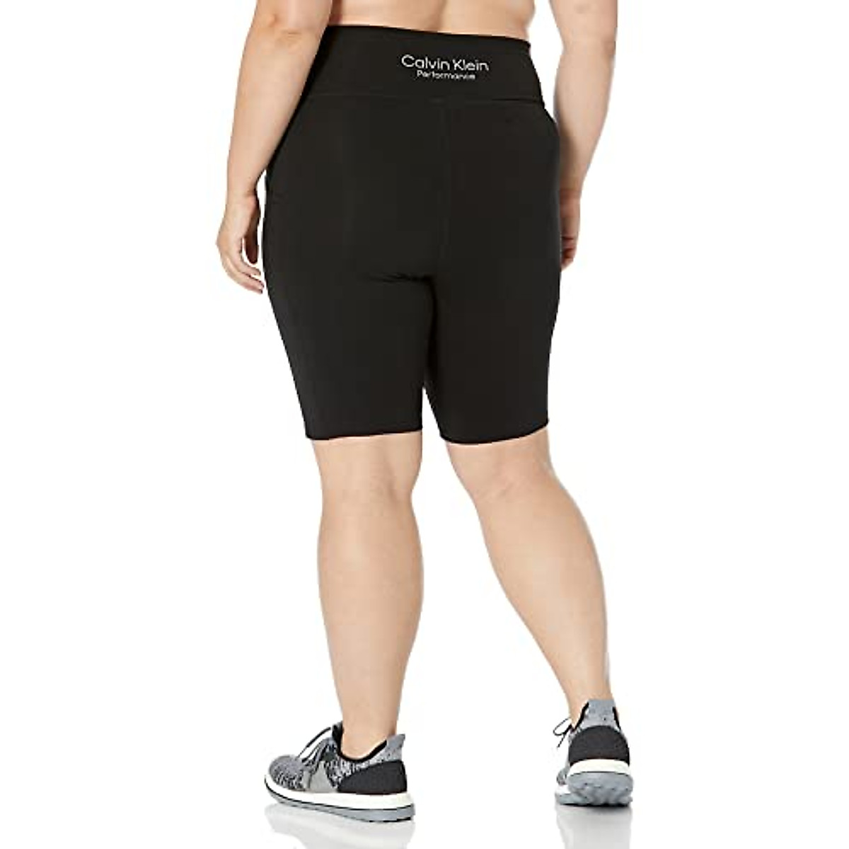 Calvin Klein Performance Women's Active Short,Black,1X