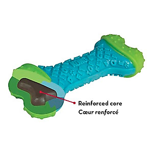 KONG CoreStrength Bone - Dog Chew Toy for Aggressive Chewers - Durable Dog Toy for Fetch - Dog Bone Chew Toy for Teeth & Gum Health - Dental Dog Toy for Mental Enrichment - Small/Medium Dogs