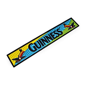 Guinness Toucan Colorful PVC Bar Mat | Guinness Official Merchandise No Spillage Bar Mat