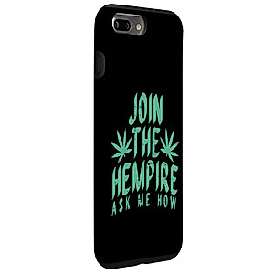 iPhone 7 Plus/8 Plus CBD Cannabidiol Hemp Plant Cannabis Join Ask Me How Case