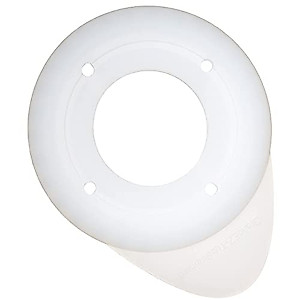 GrandEZ Shower Strainer-Our Hair Catcher Prevents Hair Clogs Immediately, Slips Right Over Your existing pop-up tub Drain or Covers Your Standing Shower Drain Without Moving Out of Place..