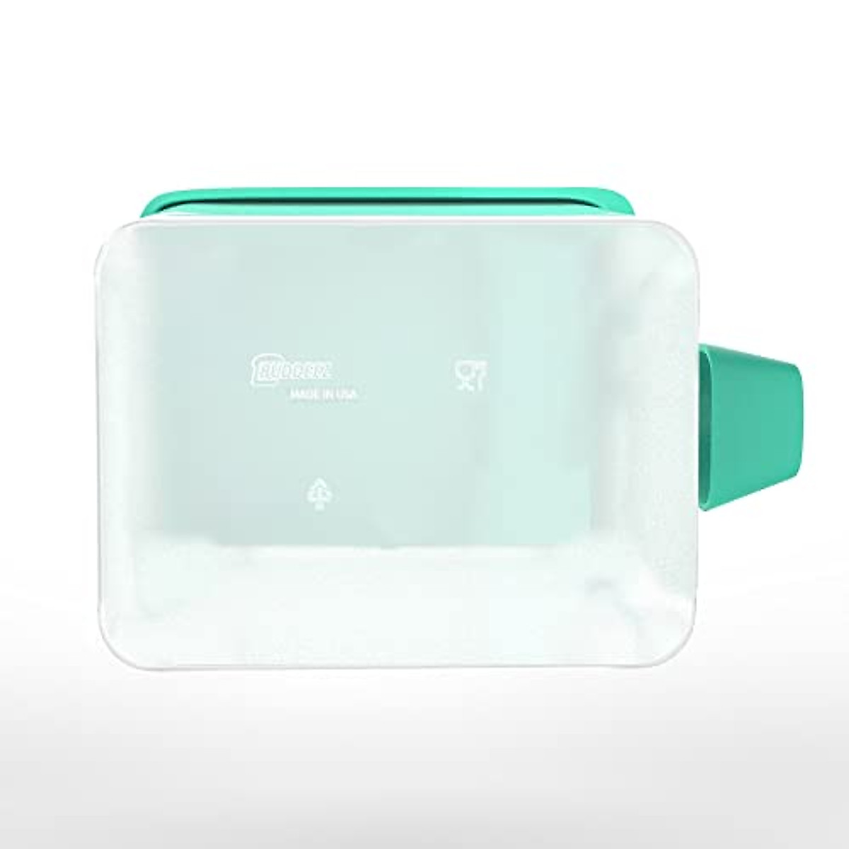 Buddeez All Purpose Food Storage Scoop Flour Container, Large, Aqua