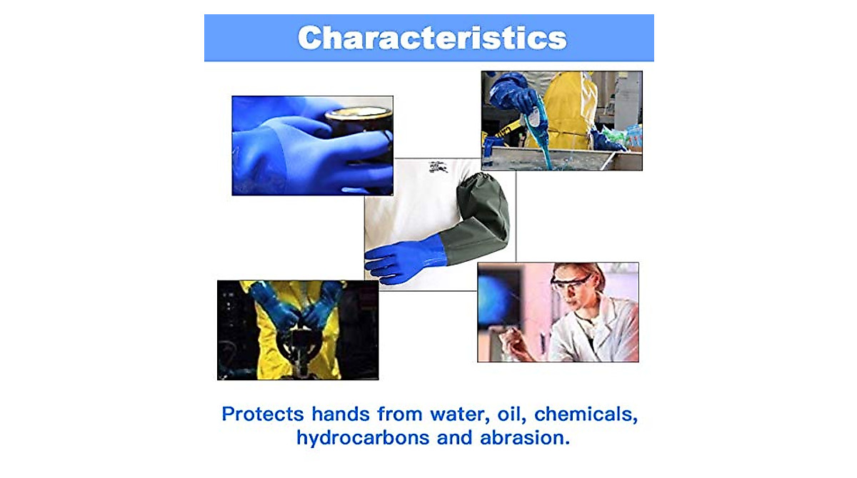 Haiou 25" Heavy Duty Chemical Resistant Gloves