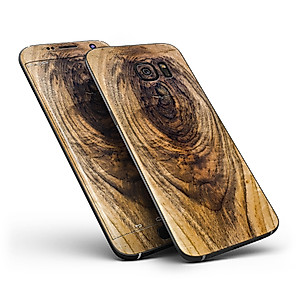 Design Skinz Design Skinz Light Knotted Woodgrain Full-Body Wrap Decal Skin-Kit for The Galaxy S7