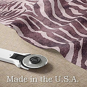 Glenna Jean Baby Fitted Crib Sheet & White Zebra Animal Print Jungle for Baby Boys & Girls, Black, Standard