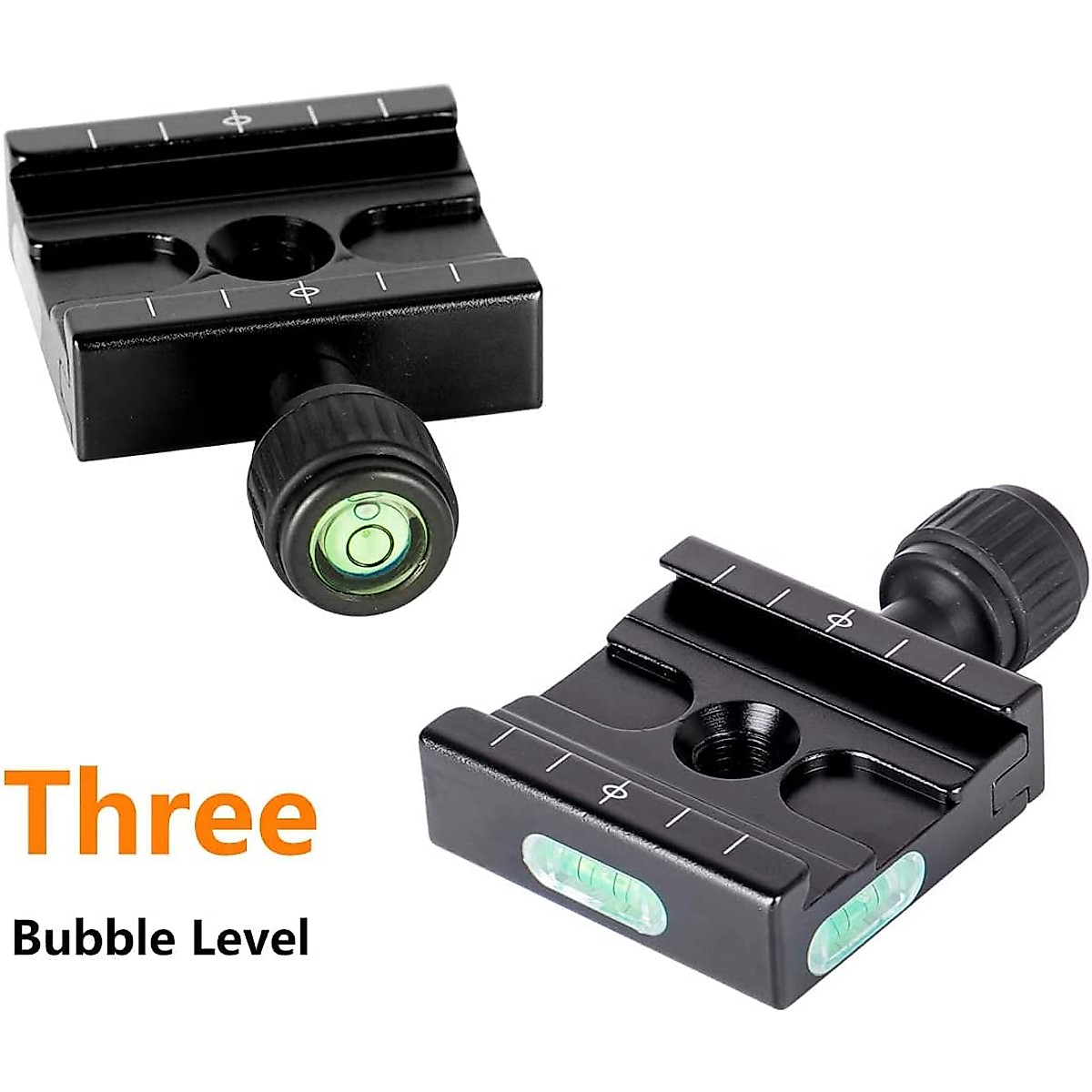 50mm Quick Release Plate Clamp Adapter Compatible with Arca Swiss for DSLR Camera Tripod Ball Head Monopod Stabilizer