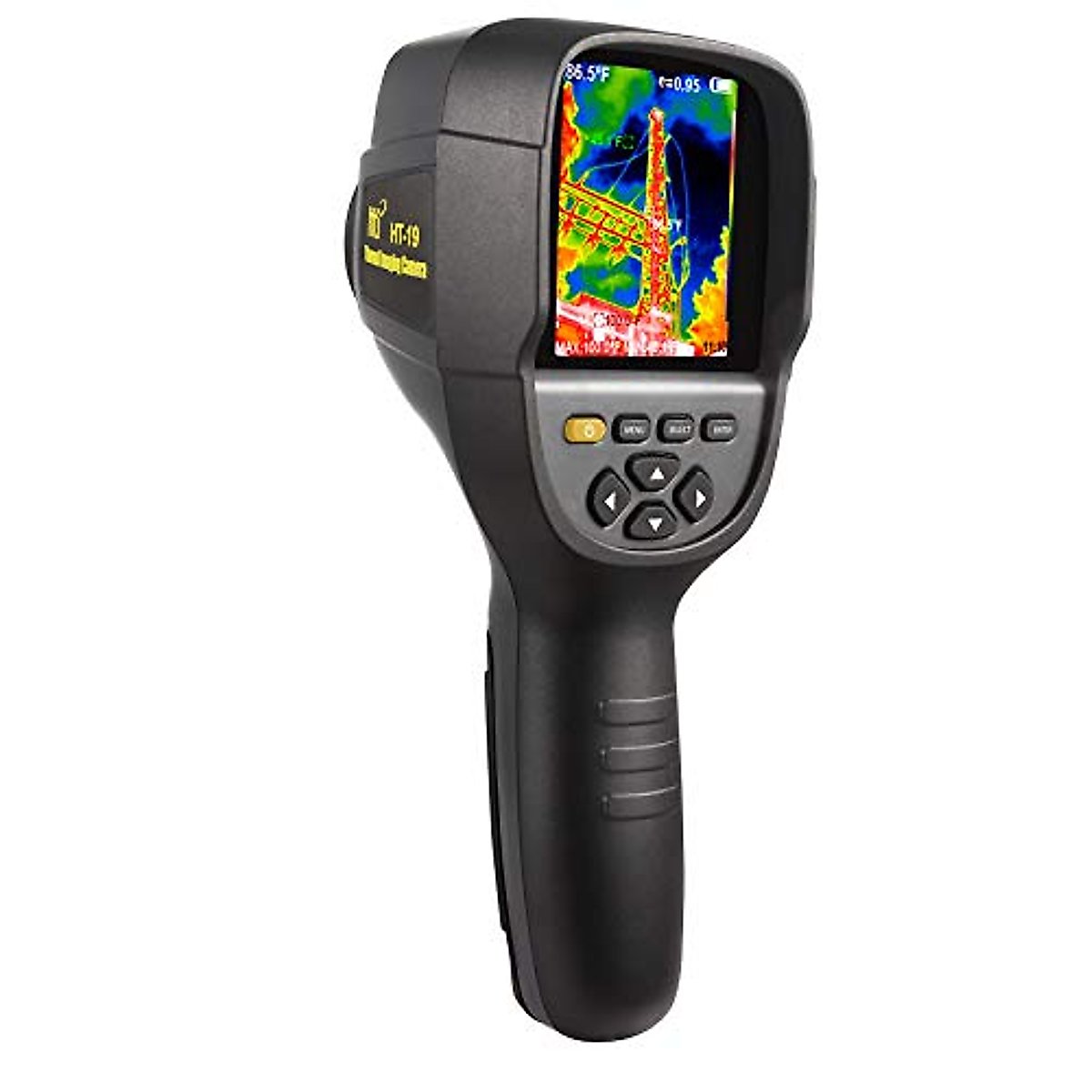HT-19 New Higher Resolution 320 x 240 IR Infrared Thermal Imaging Camera with 300,000 Pixels and Sharp 3.2" Color Display Screen. Hti-Xintai