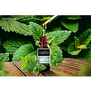 ZAVBE Peppermint Essential Oil | 100% Pure, Undiluted, Natural Aromatherapy, Therapeutic Grade 120 mL (4 oz)