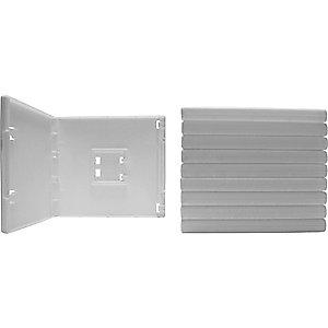 (10) White Standard Replacement Game Boxes - Compatible With Nintendo 3DS - #VGBR113DSWH