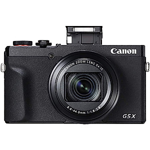 Canon PowerShot G5 X Mark II Digital Camera w/ 1 Inch Sensor, Wi-Fi & NFC Enabled, Black (International Model)