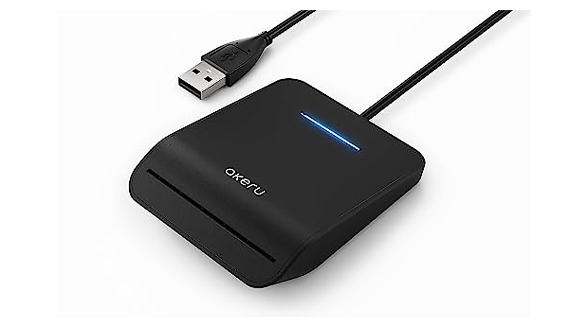 CAC Card Reader with LED Indicator | Universal Compatibility