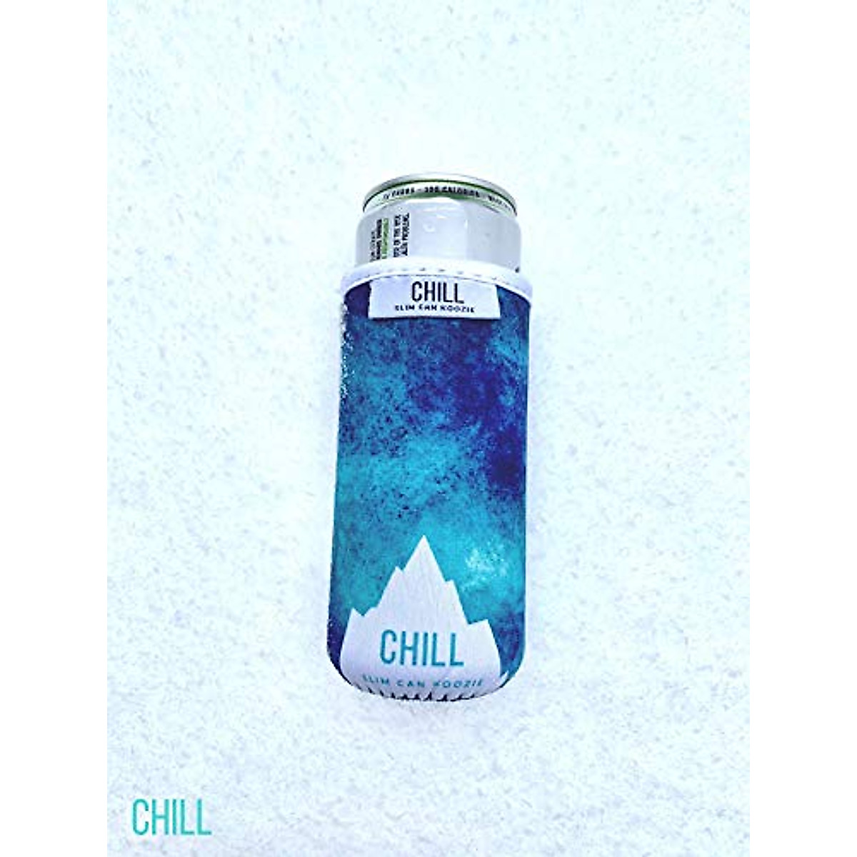 Chill Slim Can Insulators For White Claw - Relax And Enjoy With Our Can Cooler For Tall Skinny Cans Energy Drinks And Beer Bottles - Fits Truly Michelob Ultra Bud Light Seltzer 12 Oz Slim Cans