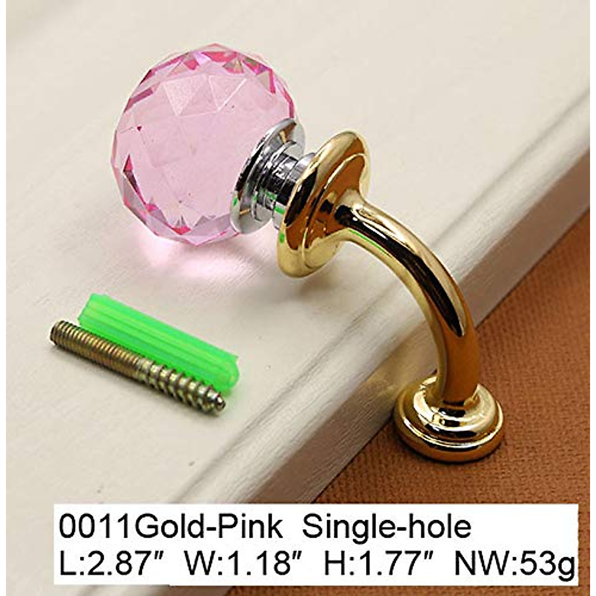 KFZ Glass Crystal Curtain Holdbacks,Tiebacks Tassel Holder,Hat and Coat Hook,Clothes Hook,HAO-0011 (4PACK Black)